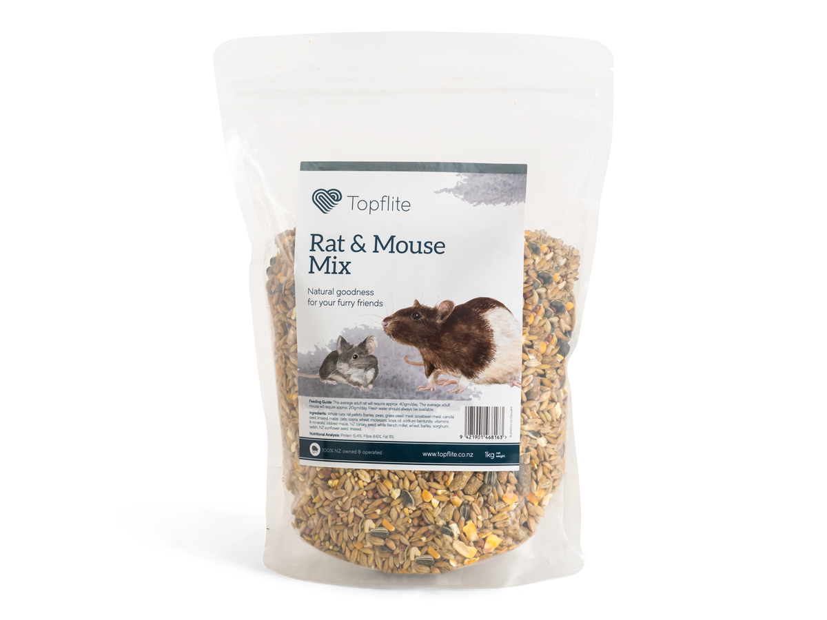 Topflite Rat & Mice Mix 2kg – Animal Addiction